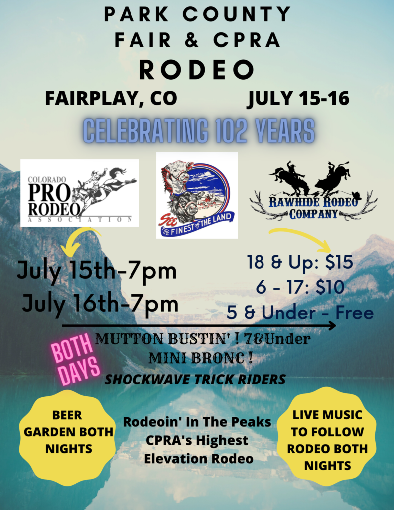 Park County Fair and Rodeo Final Flyer 5-23-2022 - Park County Fair